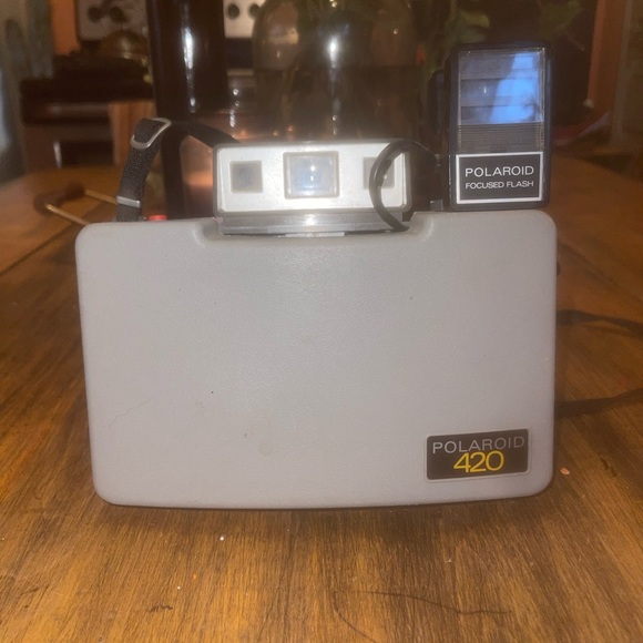 Polaroid | Other | Vintage Polaroid 42 Automatic Land Camera W Flash ...